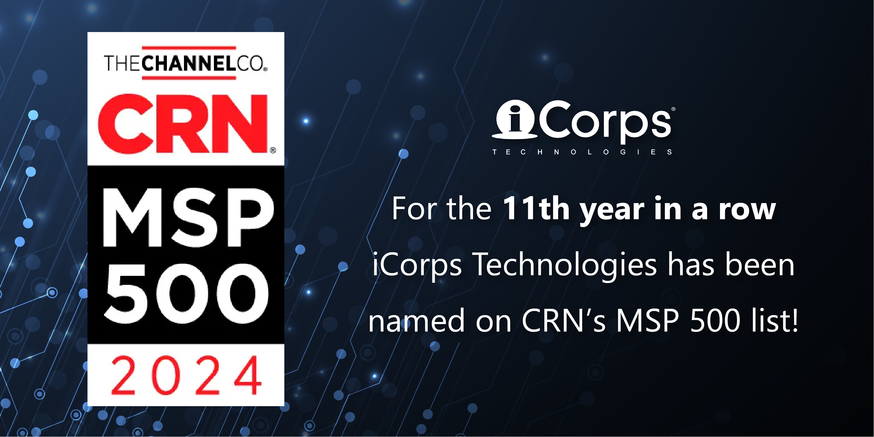 CRN Names iCorps Technologies To Its 2021 MSP 500 List
